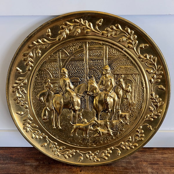 Embossed Brass Art - Etsy