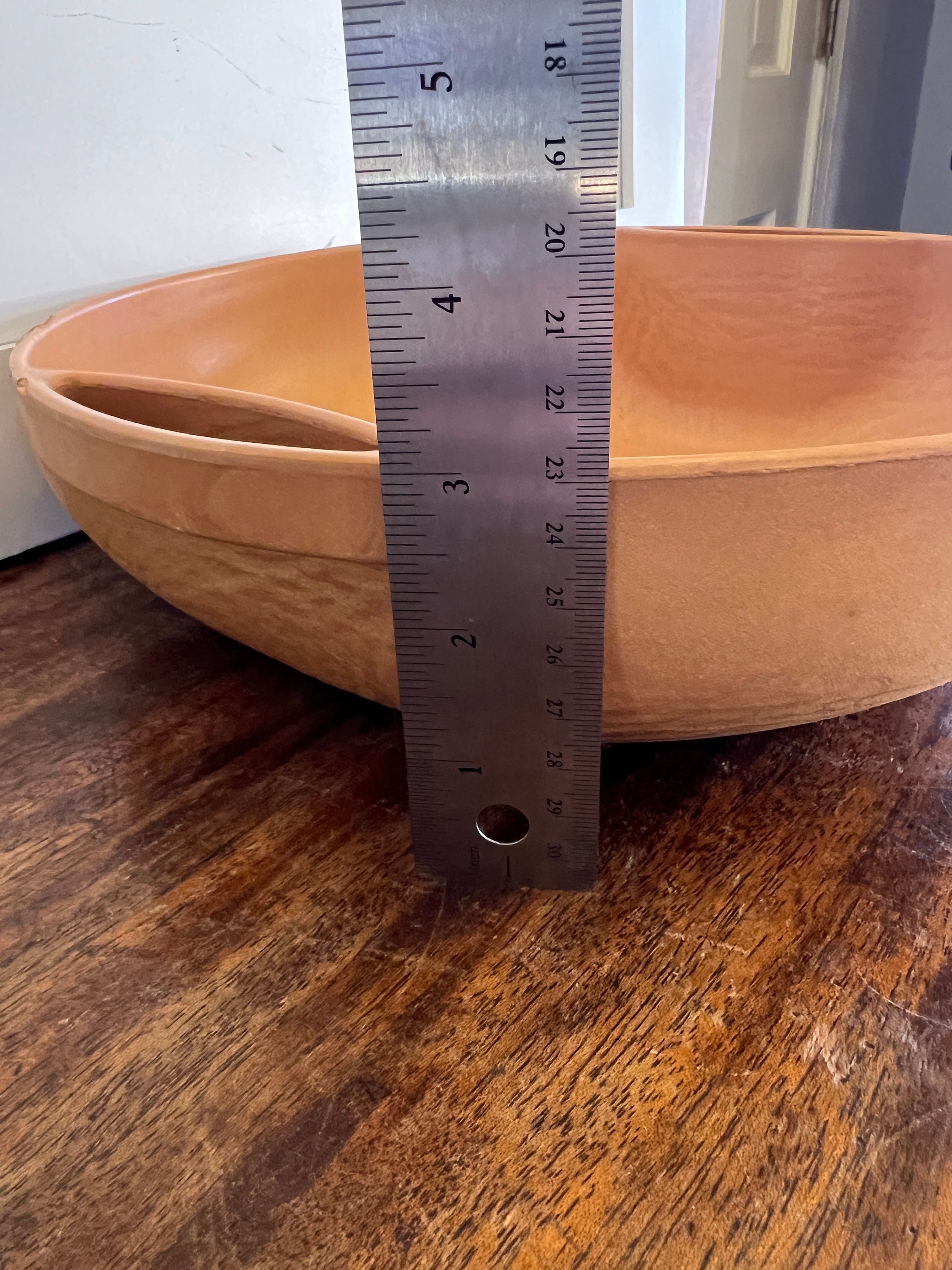 Vintage Ellingers Agatized Wood 110 Serving Bowl With Handles 11.5 - Etsy