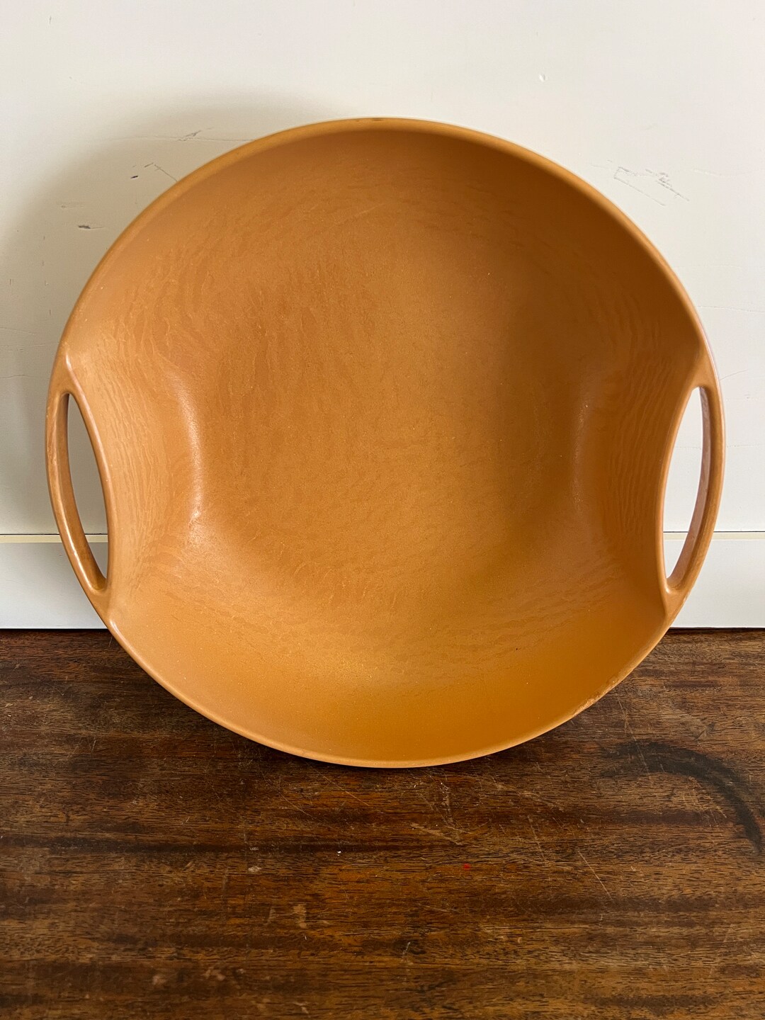 Vintage Ellingers Agatized Wood #110 Serving Bowl With Handles 11.5" - Etsy