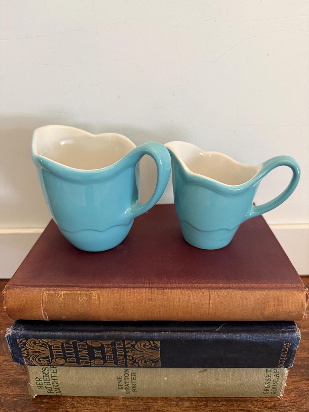 Vintage Shenango China Creamer Set: Turquoise Restaurant Ware - Etsy