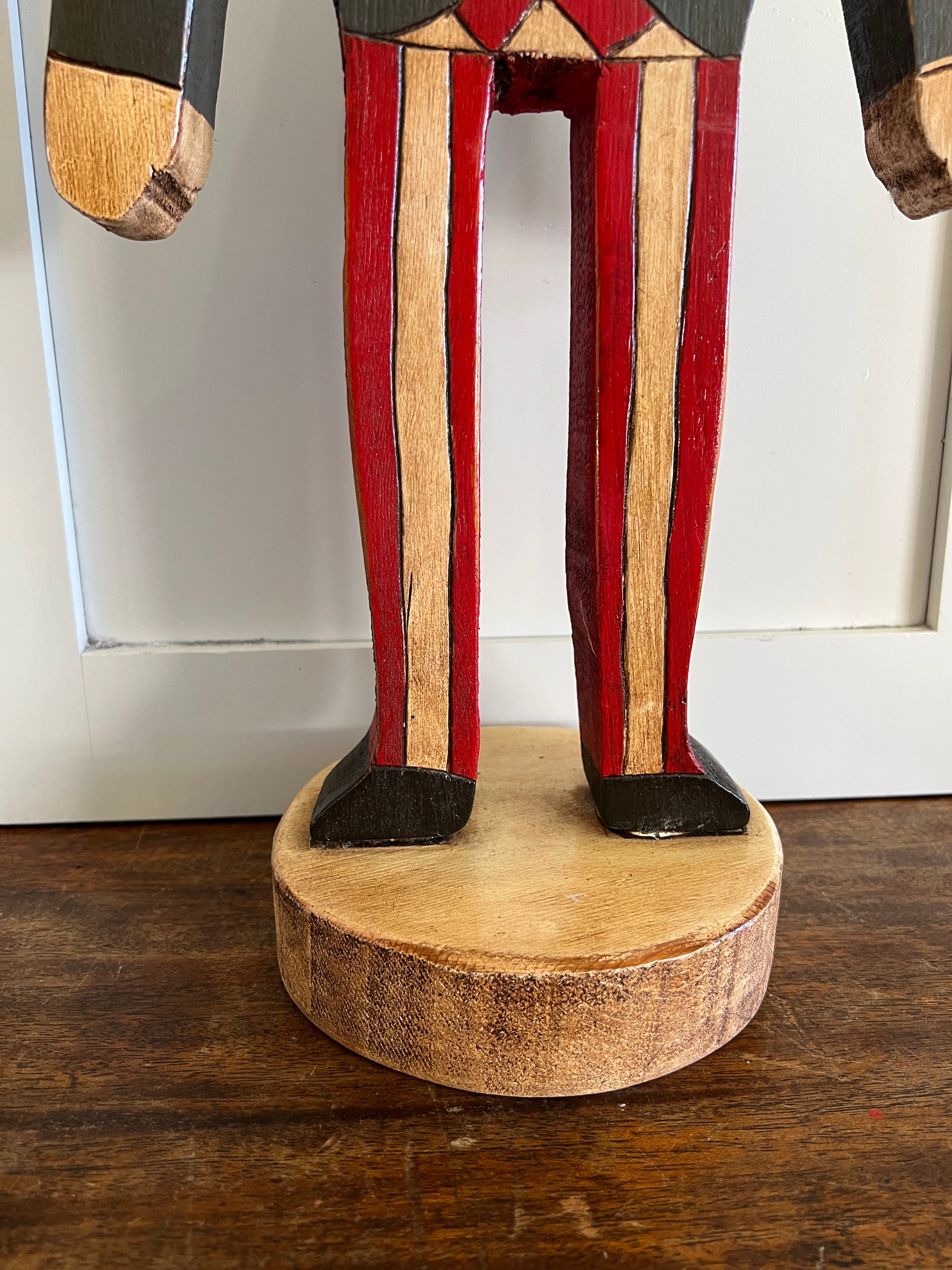 Folk Art Hand Carved Vintage Patriotic Figure - Etsy