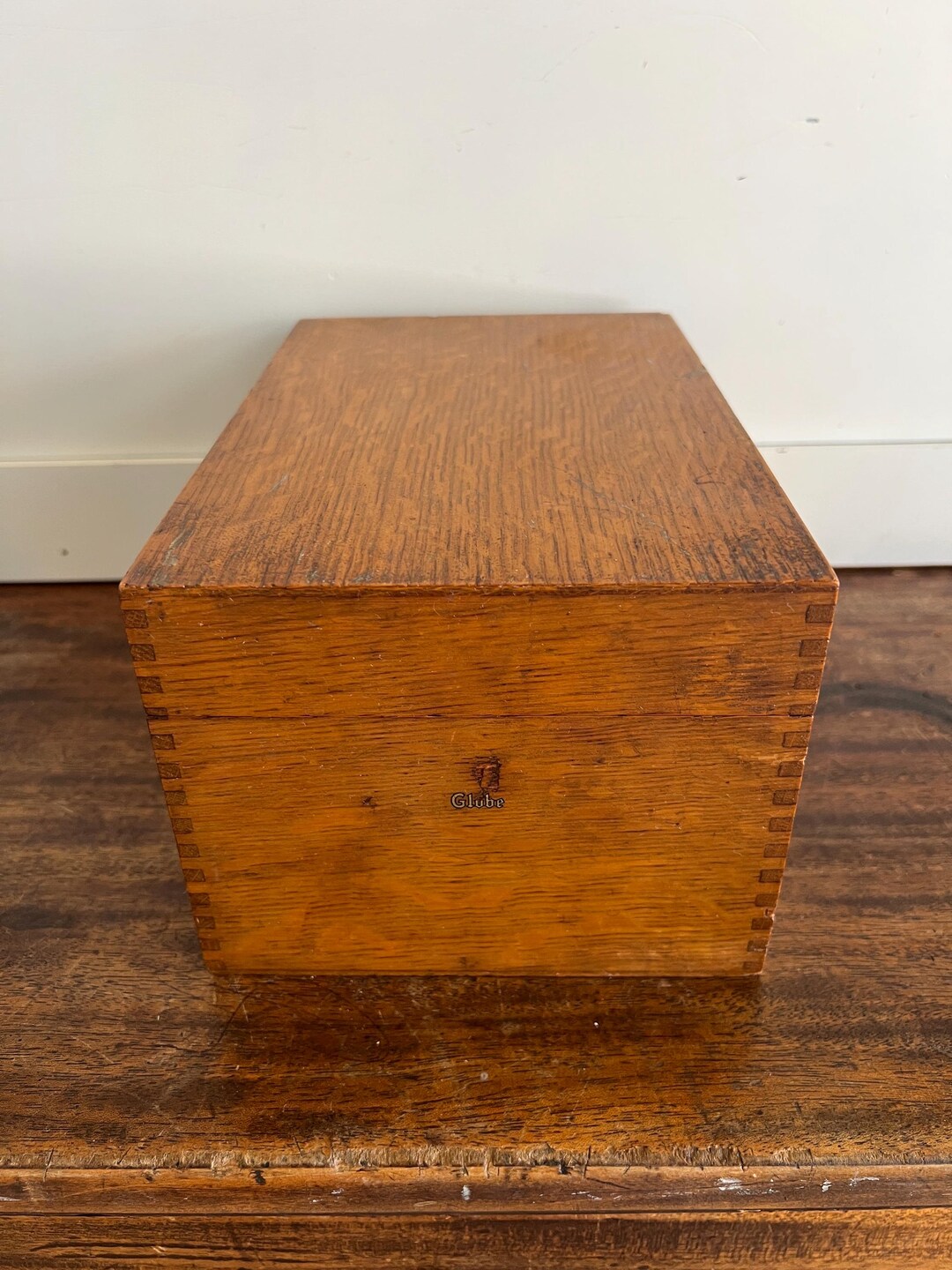 Vintage Dovetail Joint File Box Globe Wernicke 7410 C - Etsy