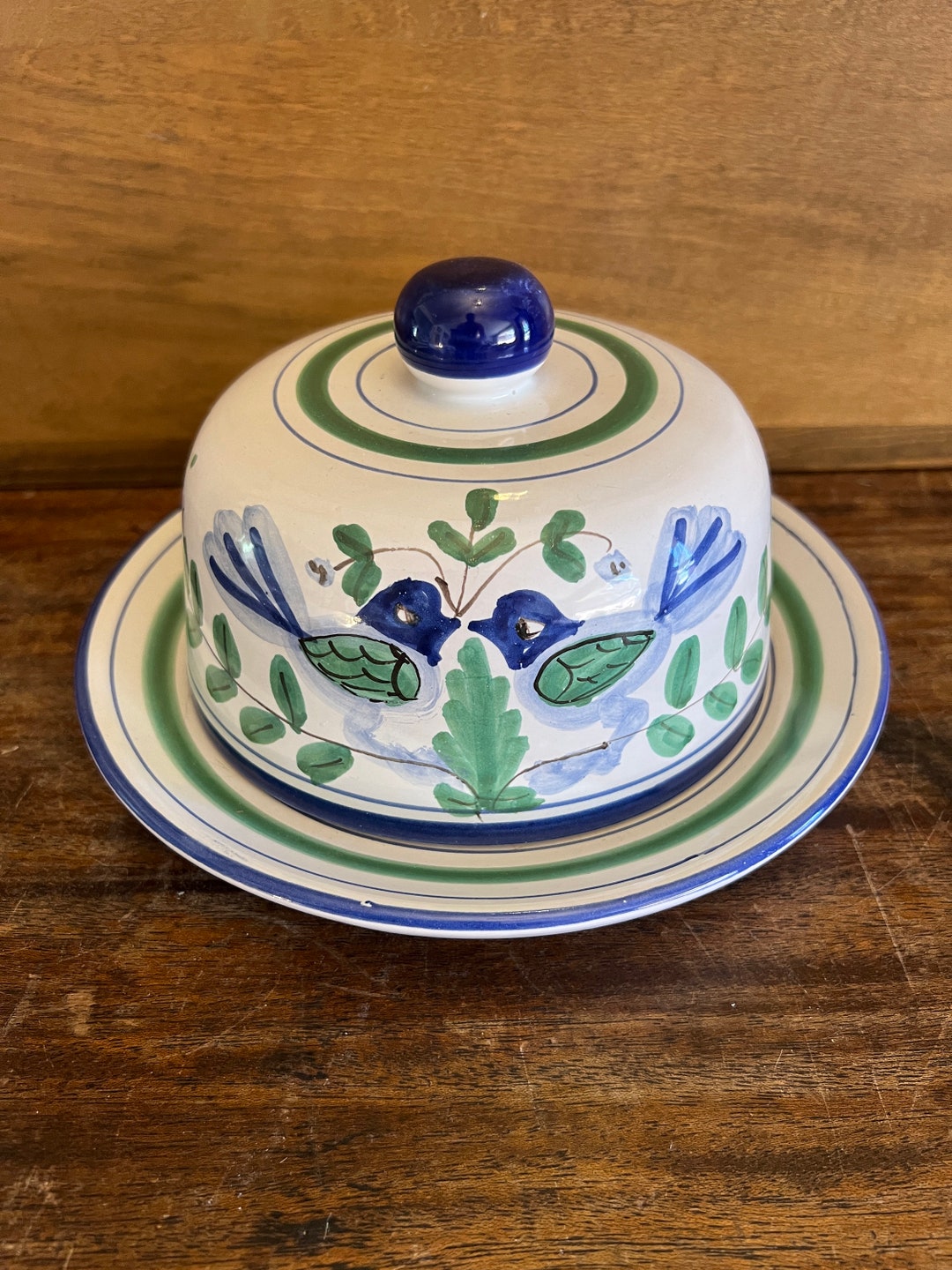 Rare Vintage Sigma Taste Setters Lovebirds Cheese Dish - Etsy