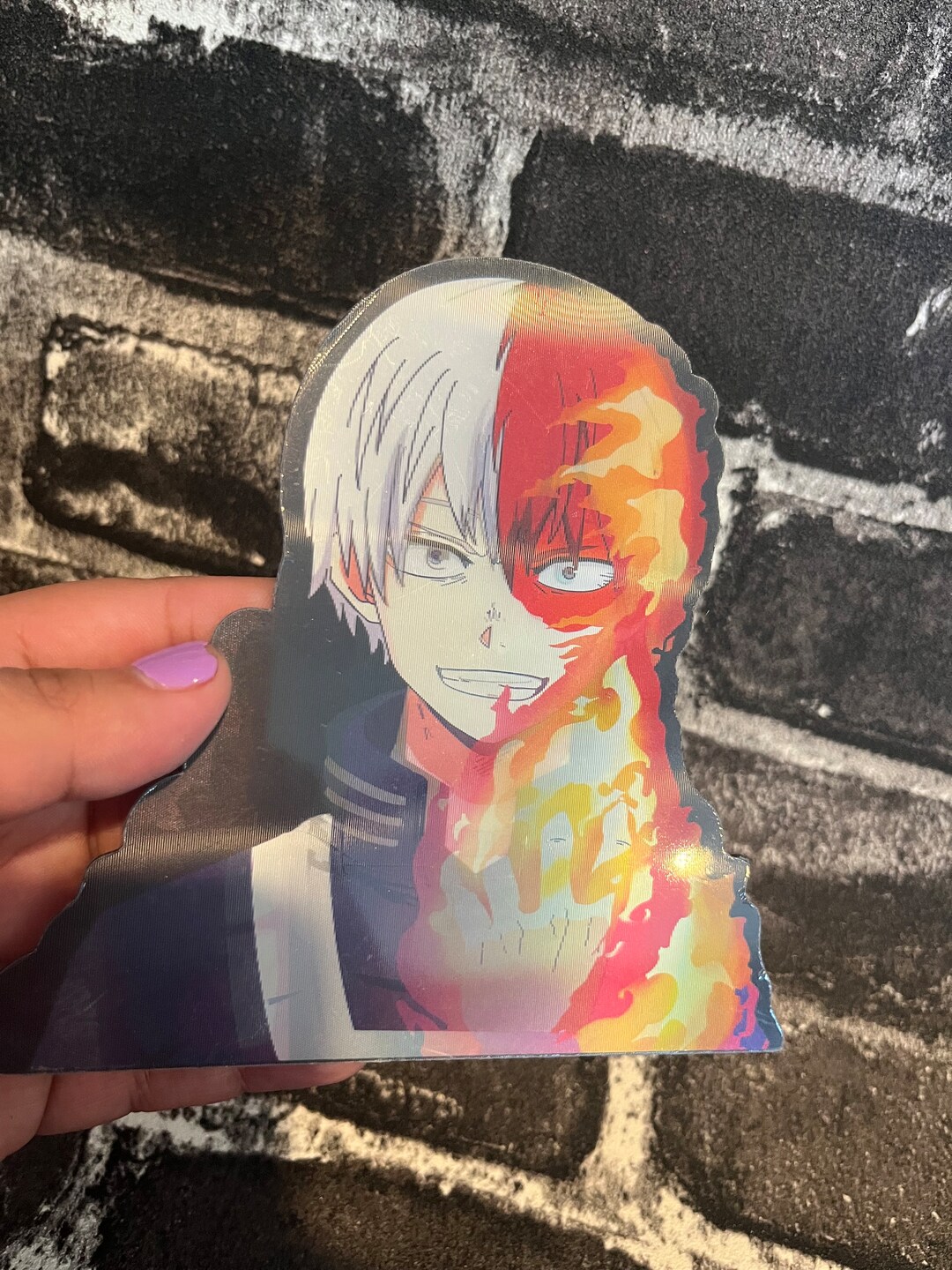 3D Anime Motion Sticker Car Decal Lenticular Sticker - Etsy