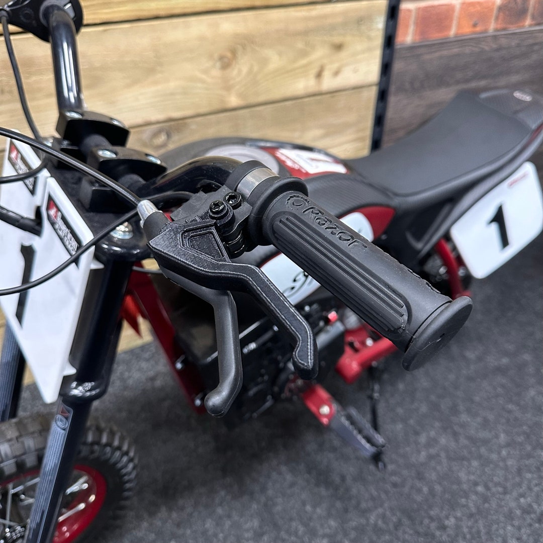 Shortened Reduced Reach Brake Lever for Kids Razor Electric Dirt Bike ...