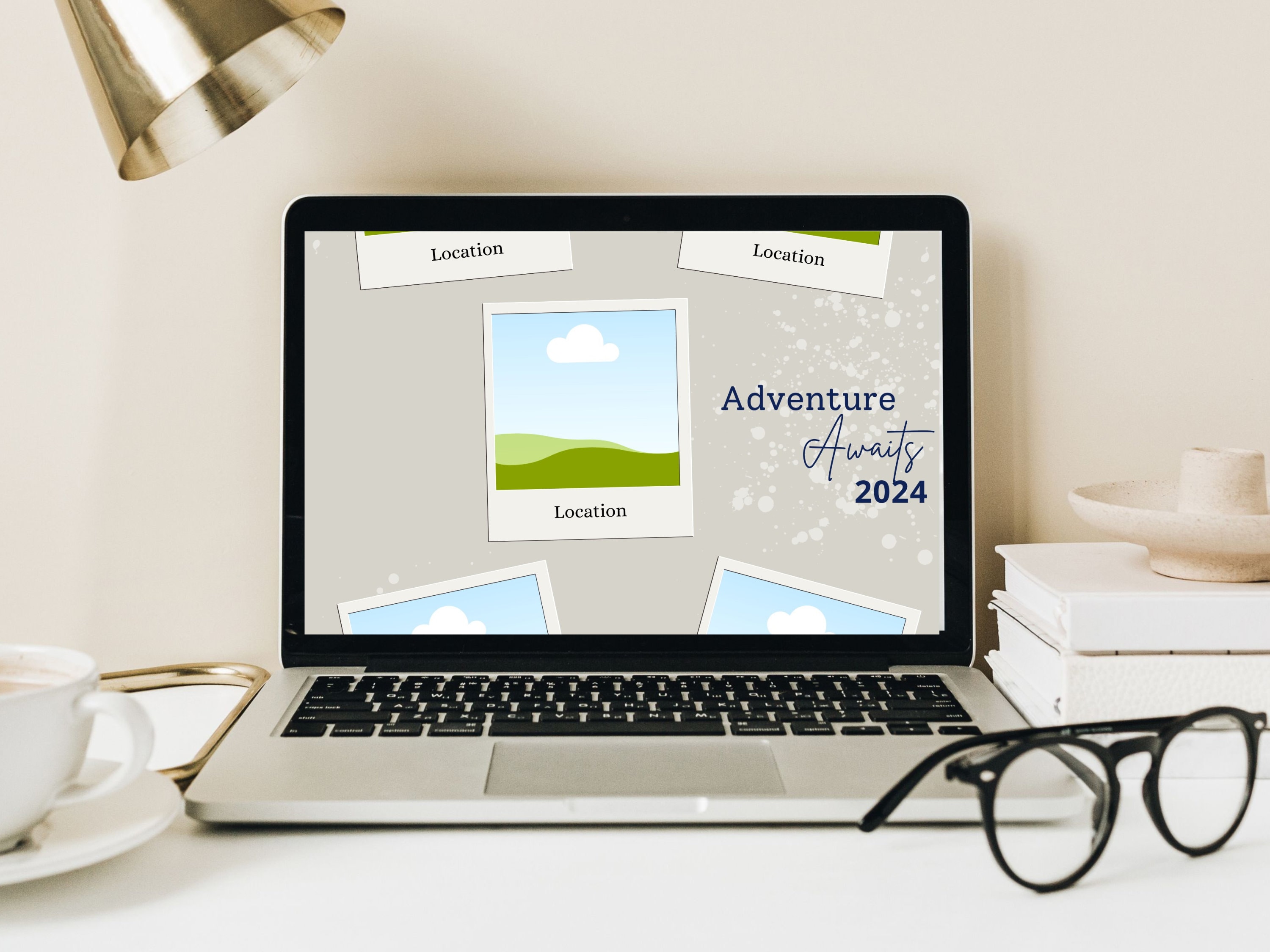 2024 Travel Vision Board Template for CANVA, Canva List, Editable ...