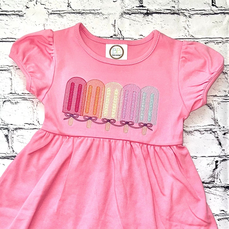 Popsicle Applique - Etsy