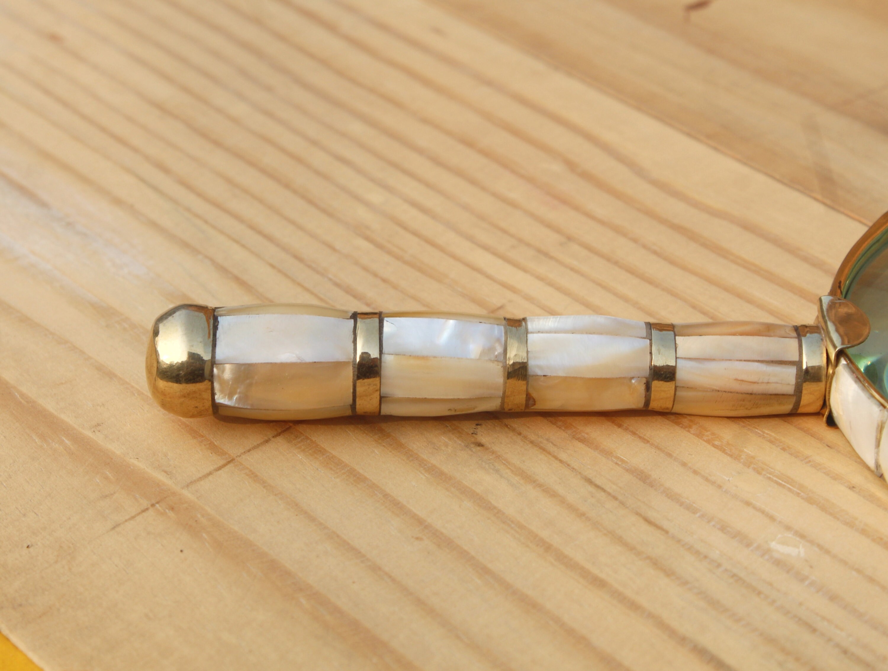 Brass Vintage Handheld Magnifier Reading Magnifying Glass - Etsy