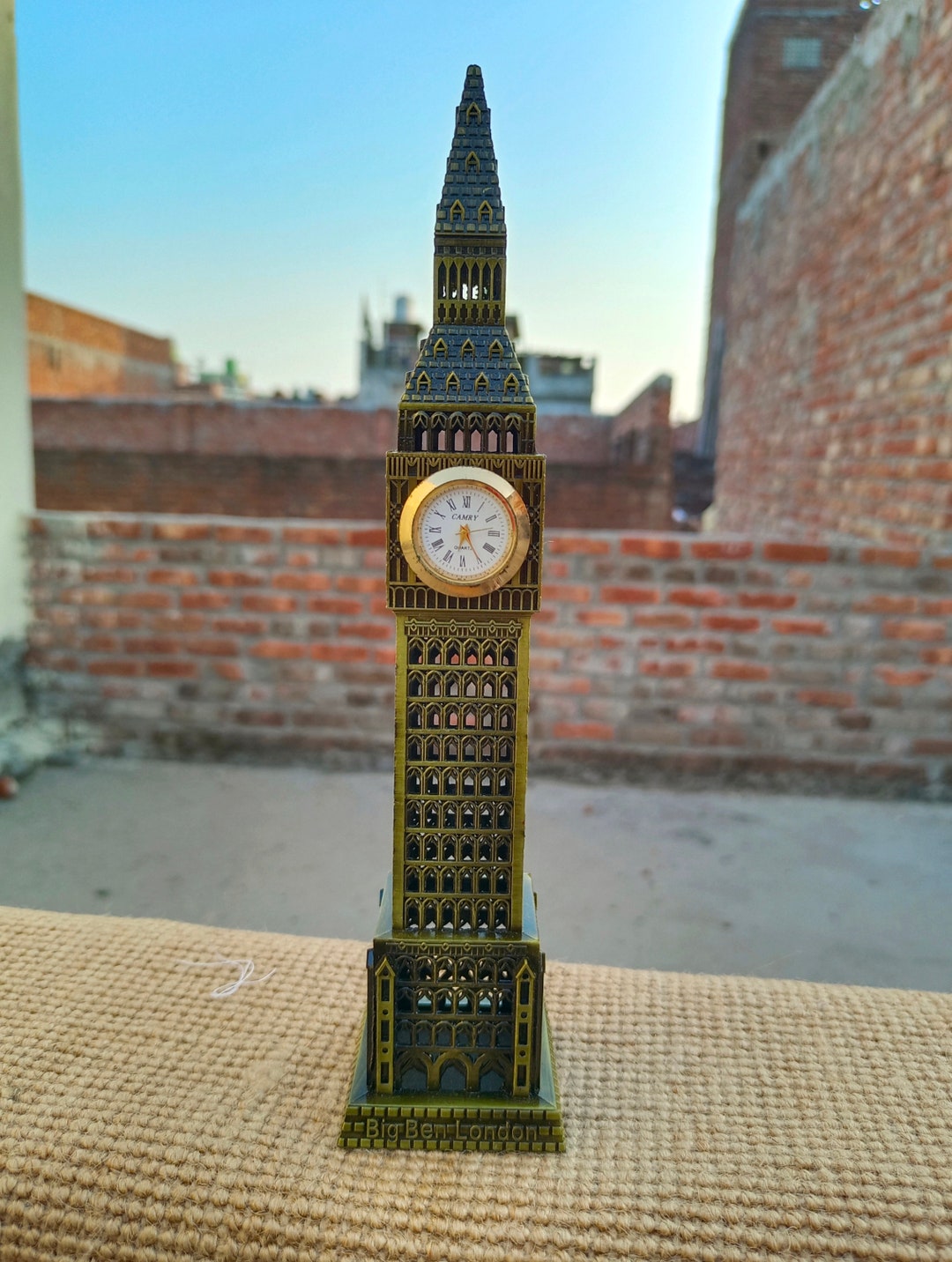 Antique Big Ben London Model Design Desk Gift With Clock, Gift for ...