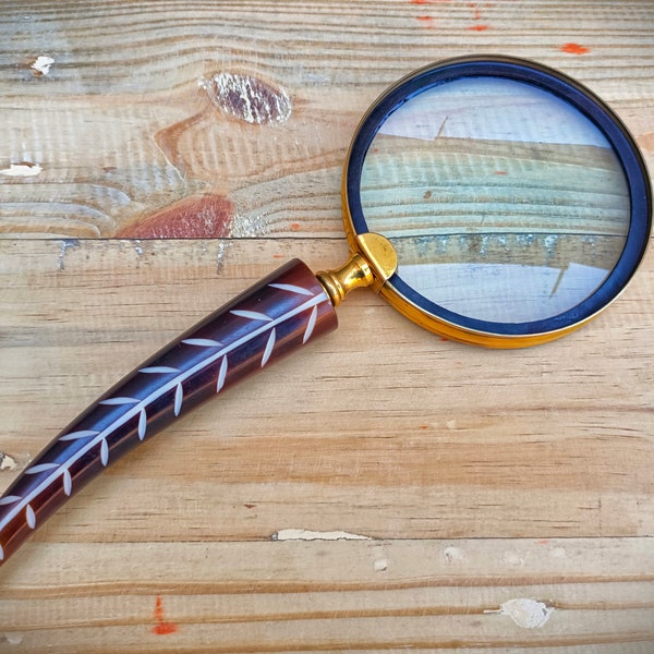 Antique Magnifying Glass - Etsy