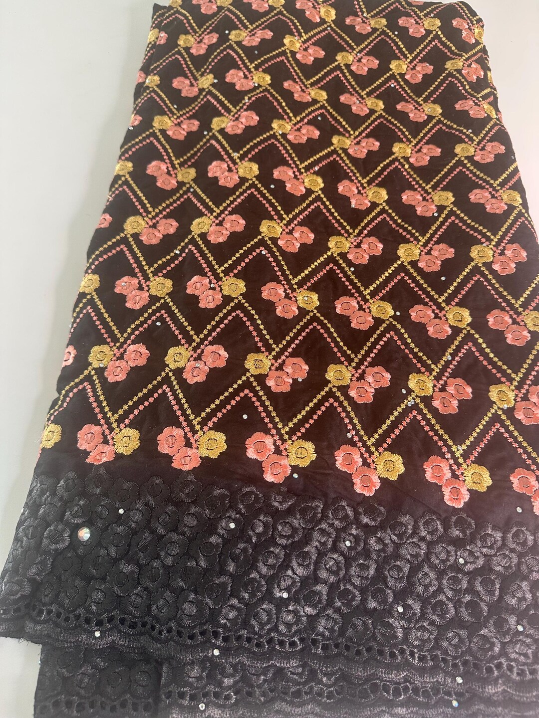 Laffaya Style With Thready Embroidery - Etsy