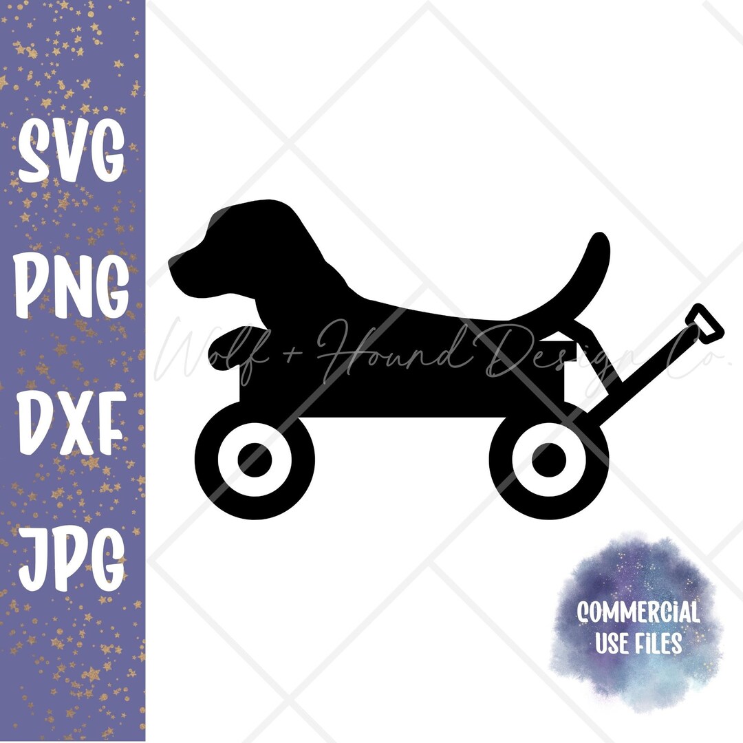 Dog in Wagon SVG Dog Wagon Svg Dog Svg Dog Clipart Dog - Etsy Canada