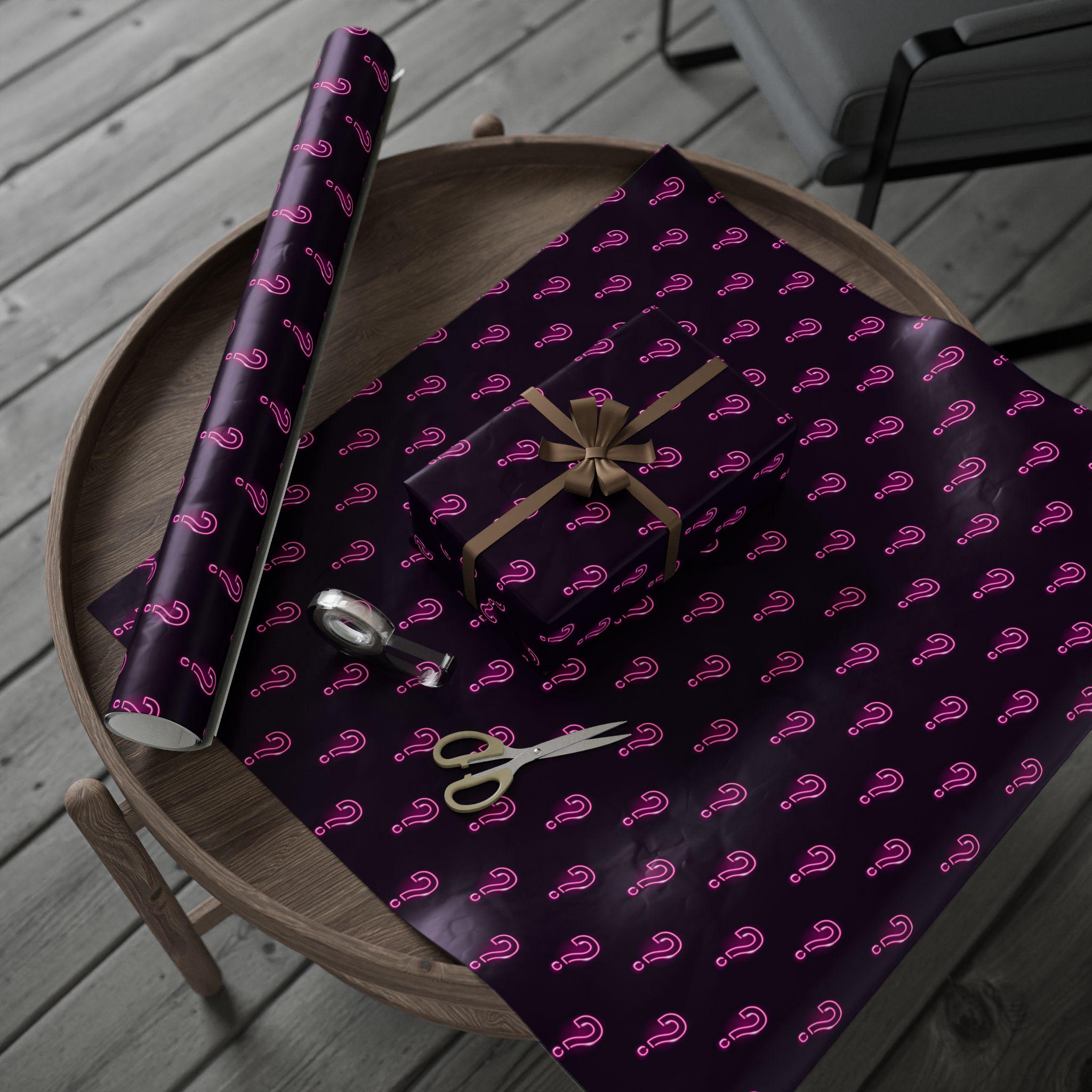 Question Mark Wrapping Paper - Etsy