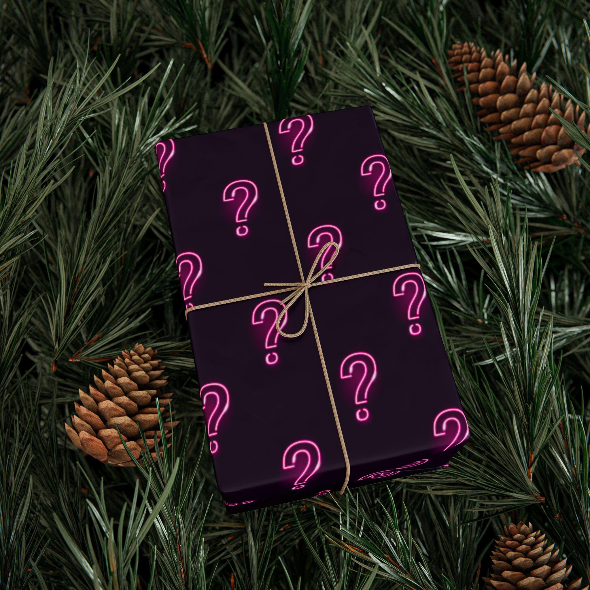Question Mark Wrapping Paper - Etsy