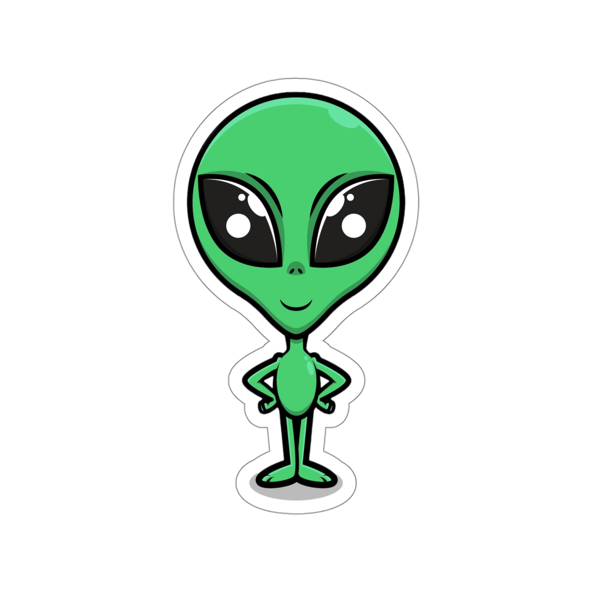 Alien Sticker Made by Rondalynn - Etsy