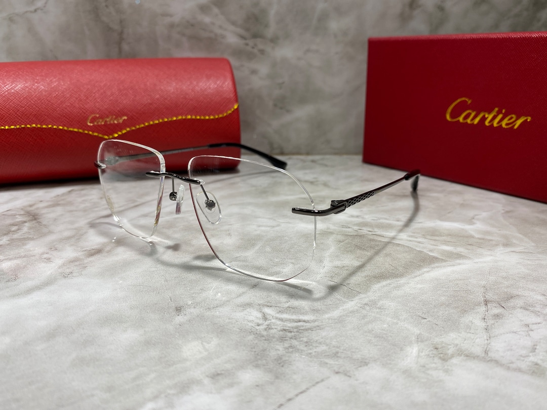 Cartier Glasses Cartier Frameless Glasses High Quality - Etsy
