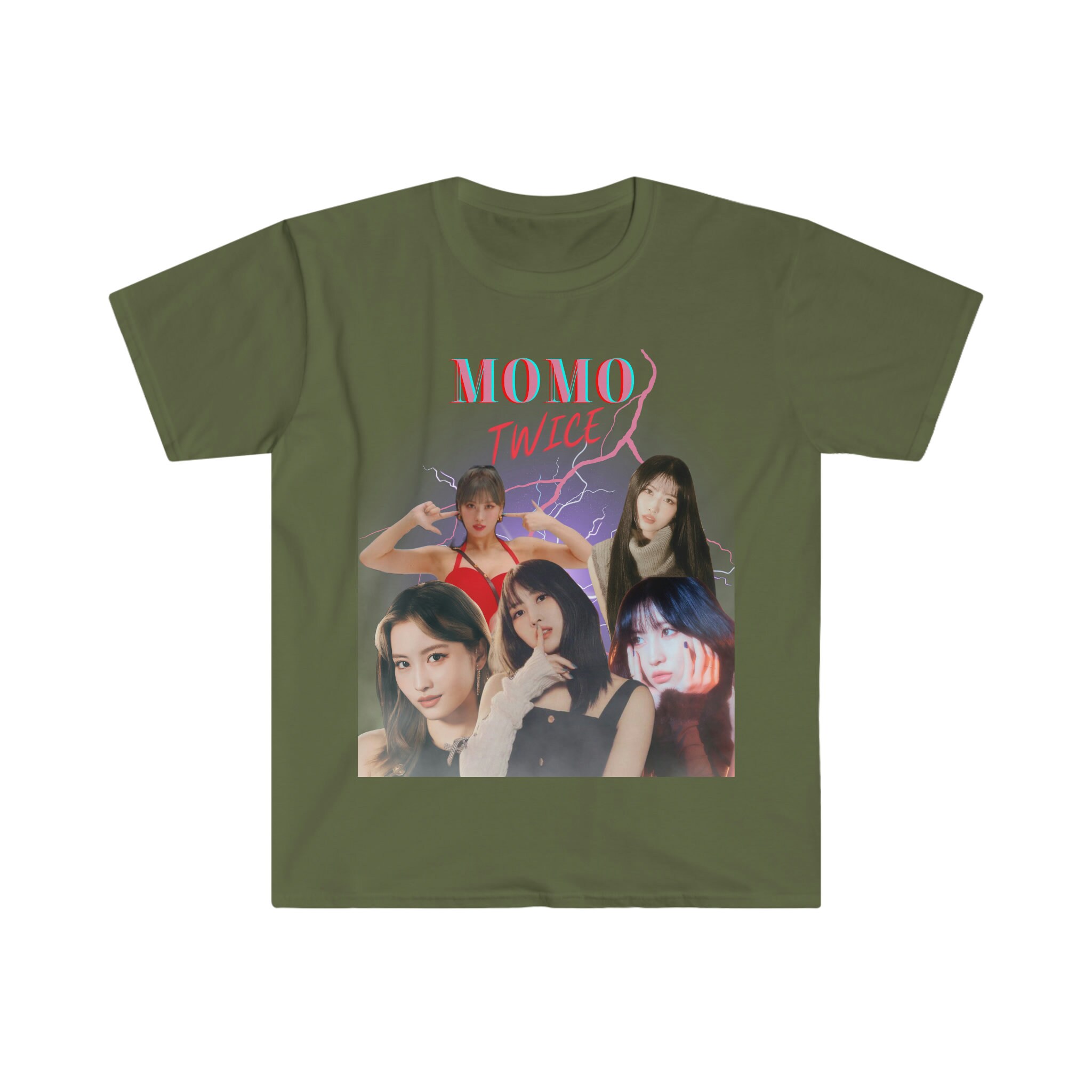 Twice Momo 90s Vintage Collage Shirt - Etsy