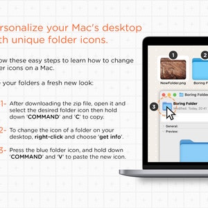 Wood Elegance / Mac Folder Icons, Desktop Icons, Macbook, Apple, Macos ...