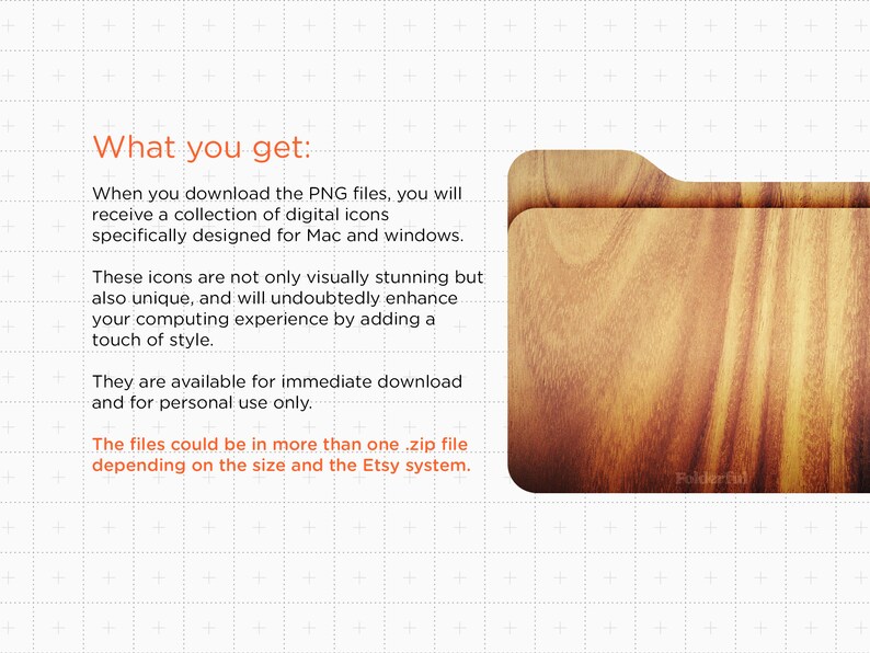 Wood Elegance / Mac Folder Icons, Desktop Icons, Macbook, Apple, Macos ...