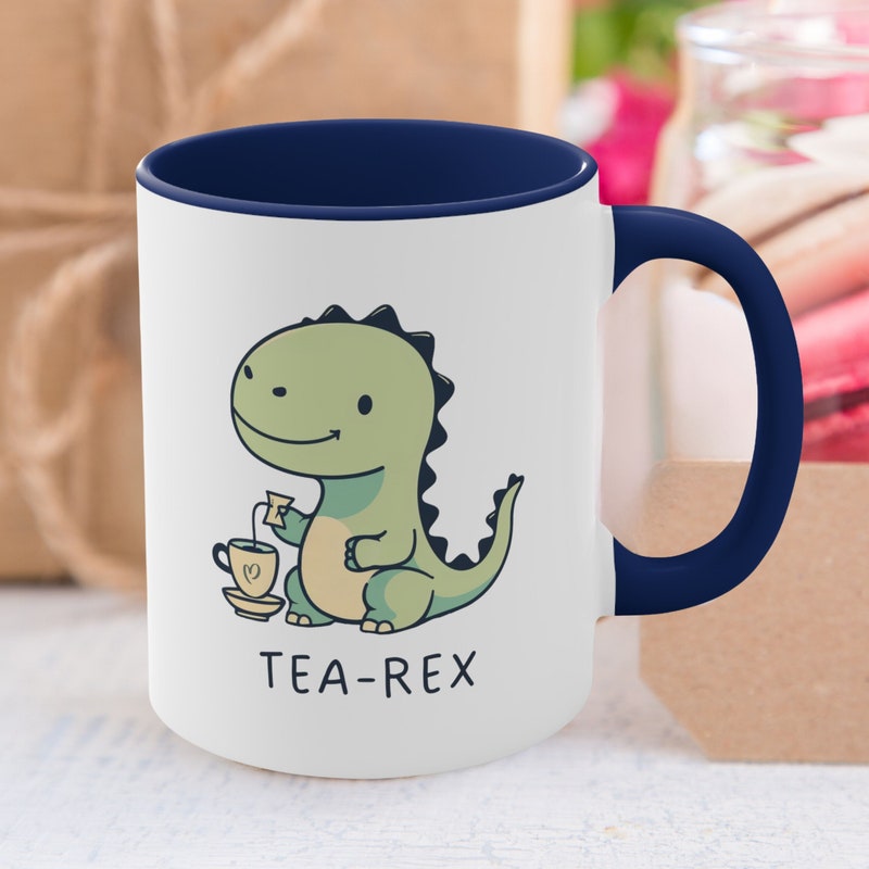 Tea Rex - Etsy