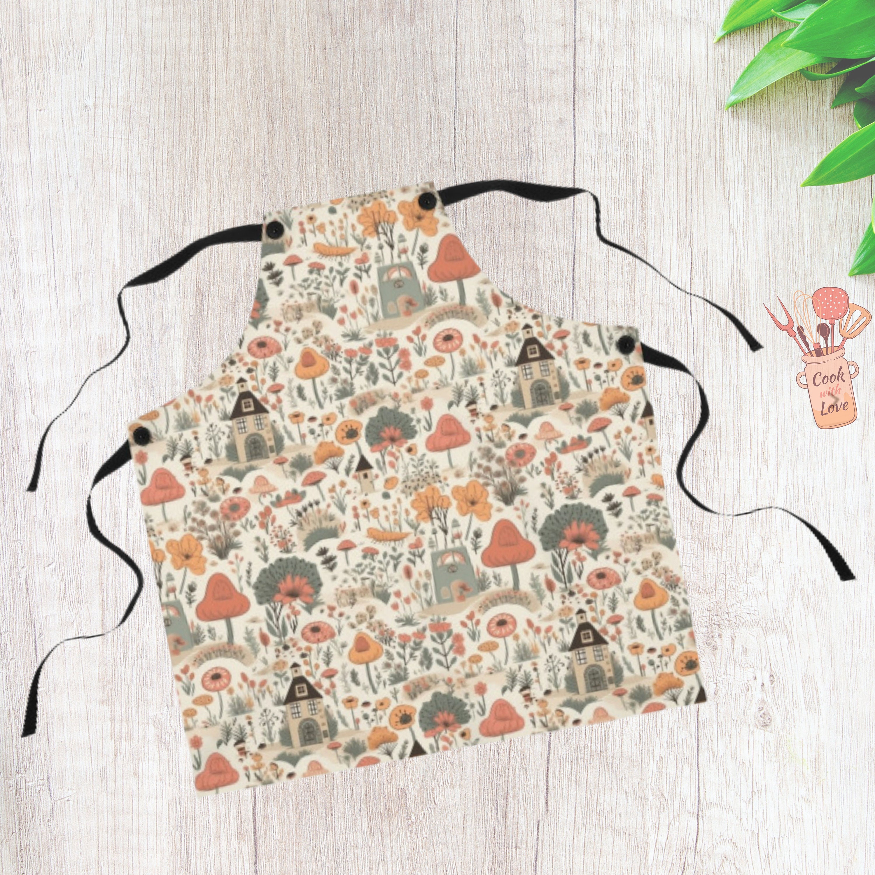 Cottagecore Apron, Cook in Rustic Style With Our Cottagecore-themed ...