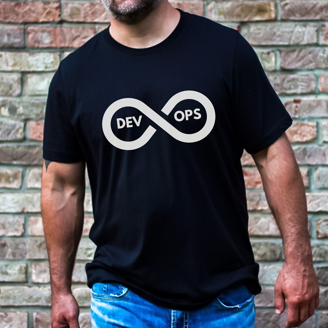 Unisex Devops Infinity Shirt Devops Engineer Shirt, Devops Tshirt, Ops Shirt, CICD Shirt, Devops ...