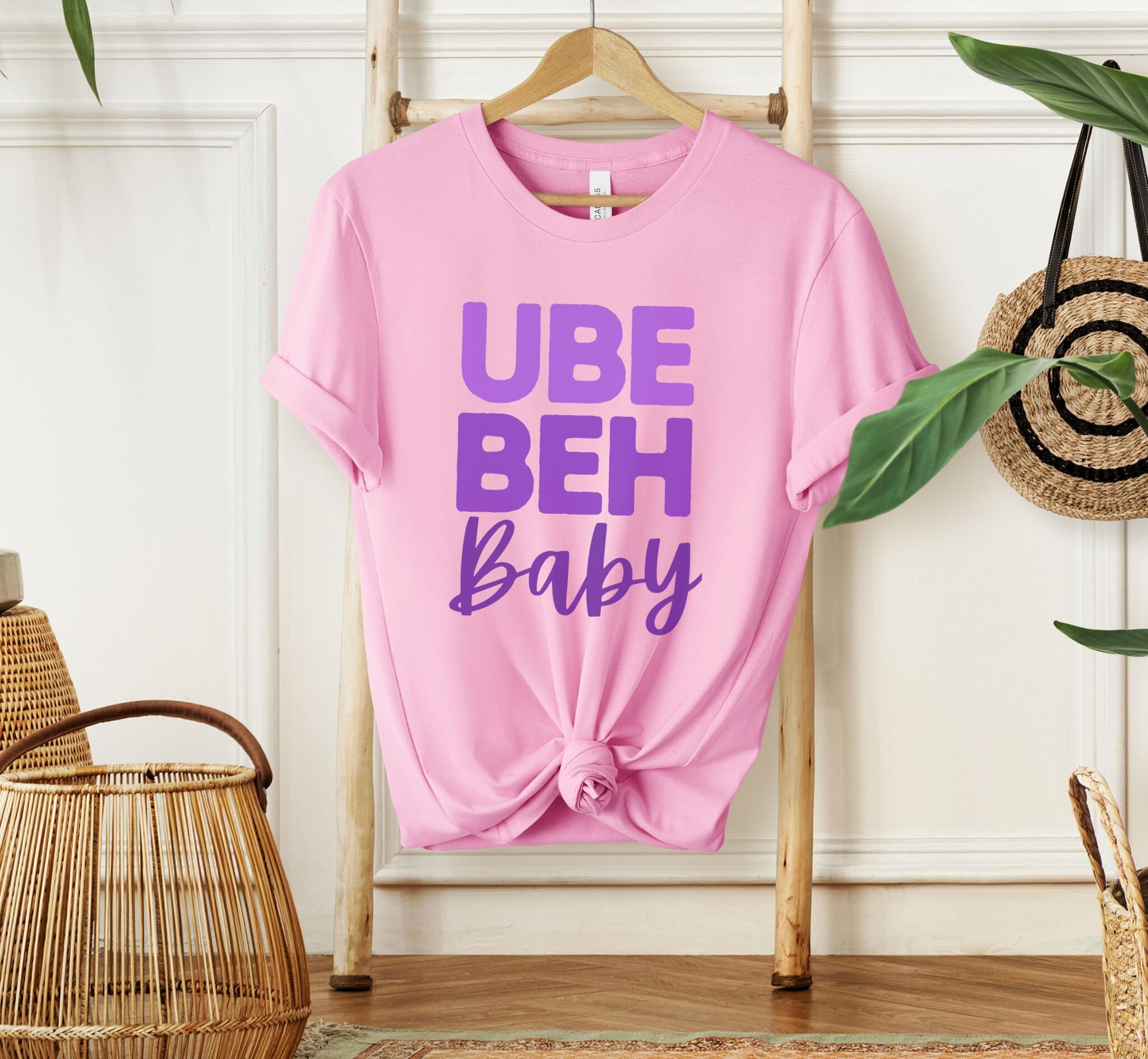Ube Beh Baby Shirt, Funny Purple Taro T-shirt, Makes a Great Gift for ...