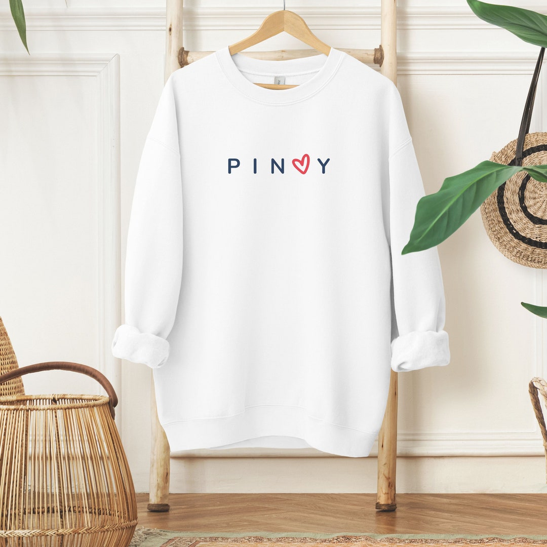 Unisex PINOY Sweatshirt, Filipino Pride Shirt, Cultural Heritage Tshirt ...