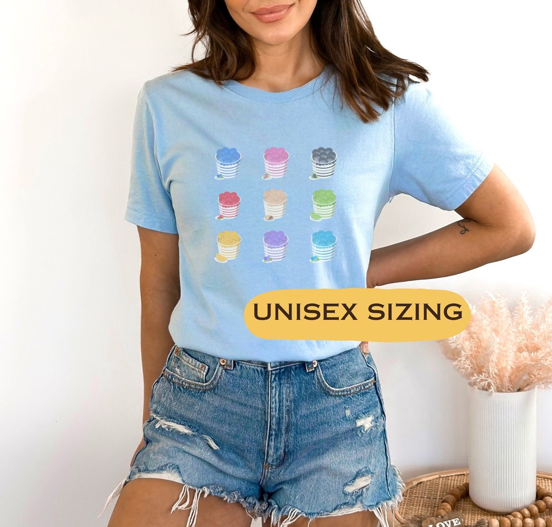 Hand-rolled Ice Cream Shirt, Colorful Thai Rolled Ice Cream or Stir ...