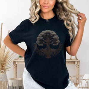Comfort Colors Ethereal Tree of Life Shirt, Wear as Oversized T-shirt ...