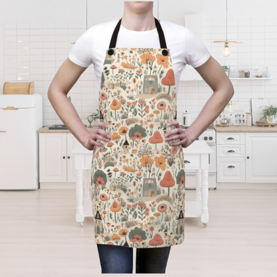 Cottagecore Apron, Cook in Rustic Style With Our Cottagecore-themed ...