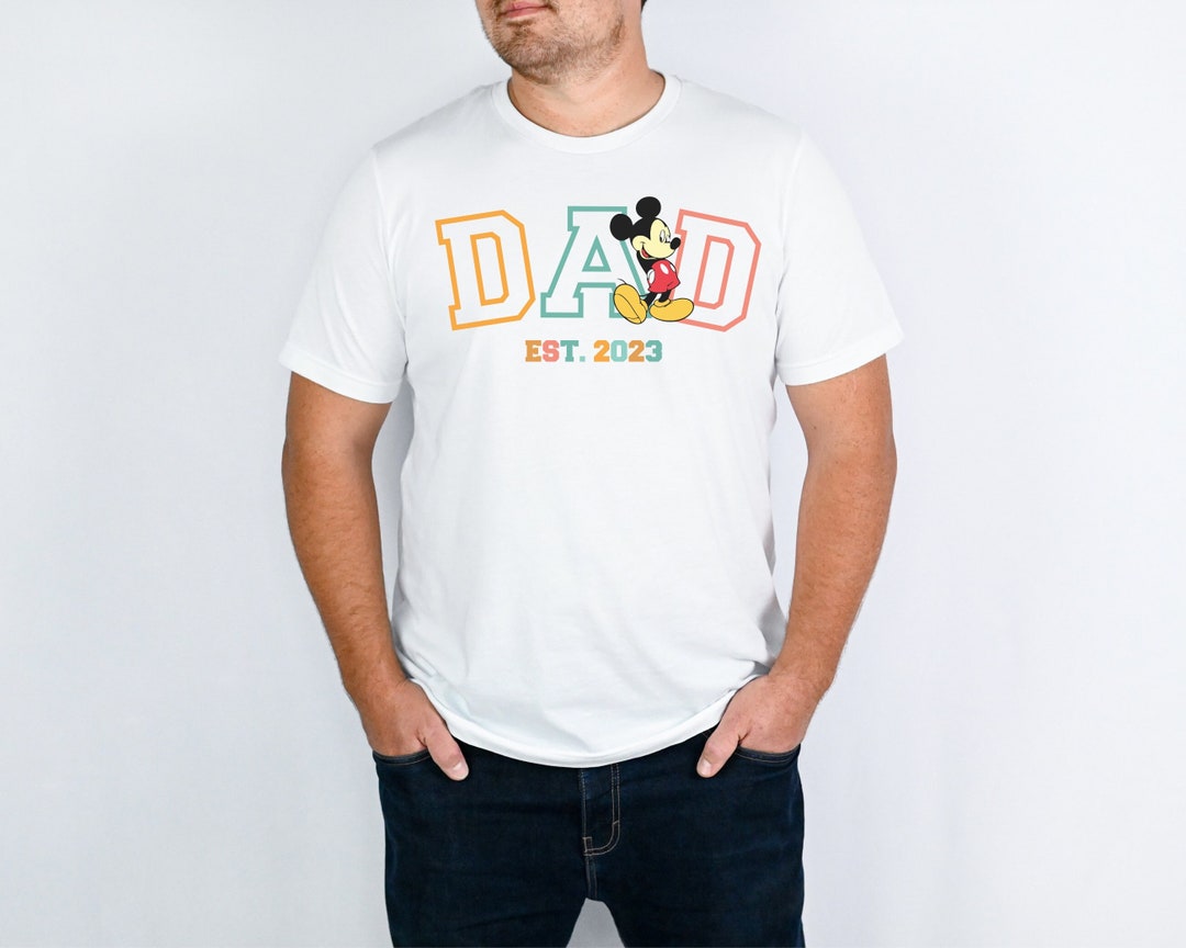 Disney Dad Mickey Maus Shirt Dad 2023 Shirt Disney Man - Etsy