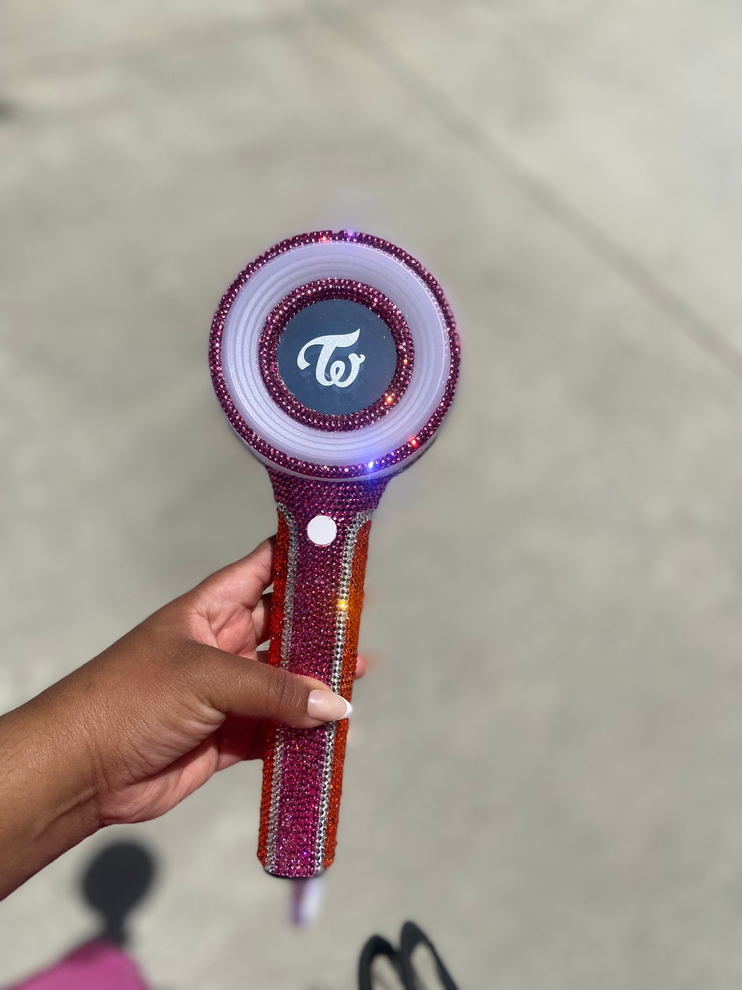 Custom Bedazzled KPOP Lightsticks - Etsy