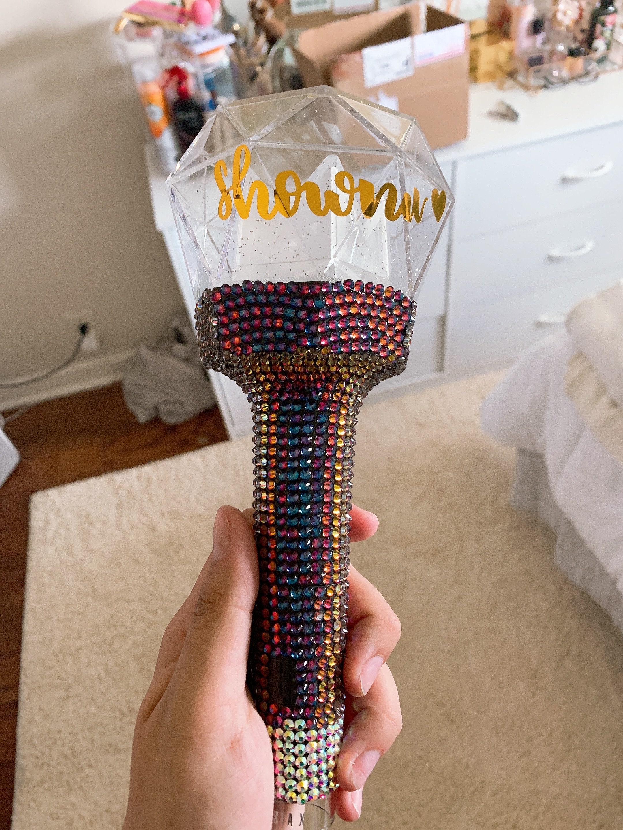Custom Bedazzled KPOP Lightsticks - Etsy