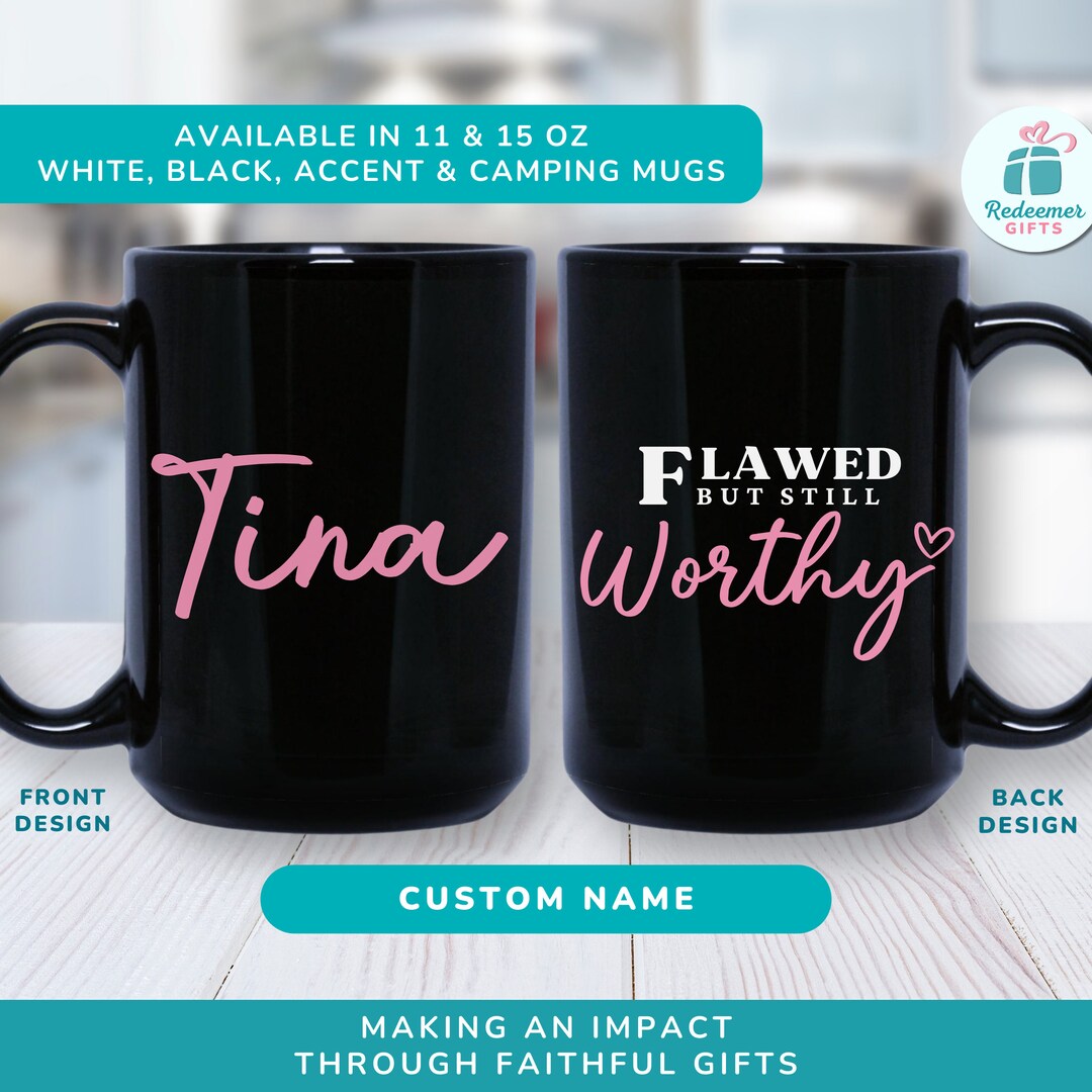 Custom Christian Name Mug, Hug Mug, Uplifting Gift | Birthday, Mothers ...
