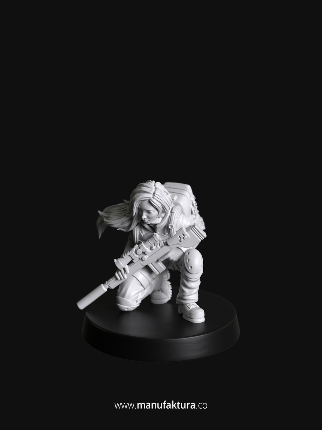 Strife Series 01a (face Showing) - Cute Post-apocalyptic Stalker Girl ...