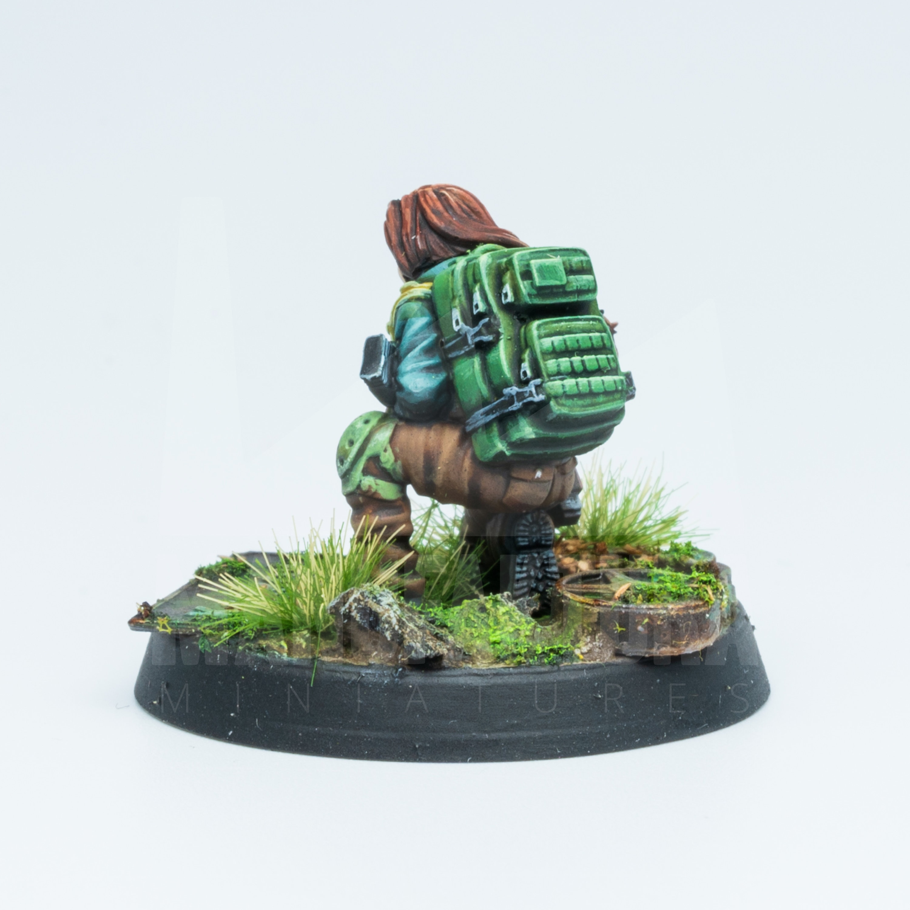 Strife Series 01a Cute Post-apocalyptic Stalker Girl With - Etsy