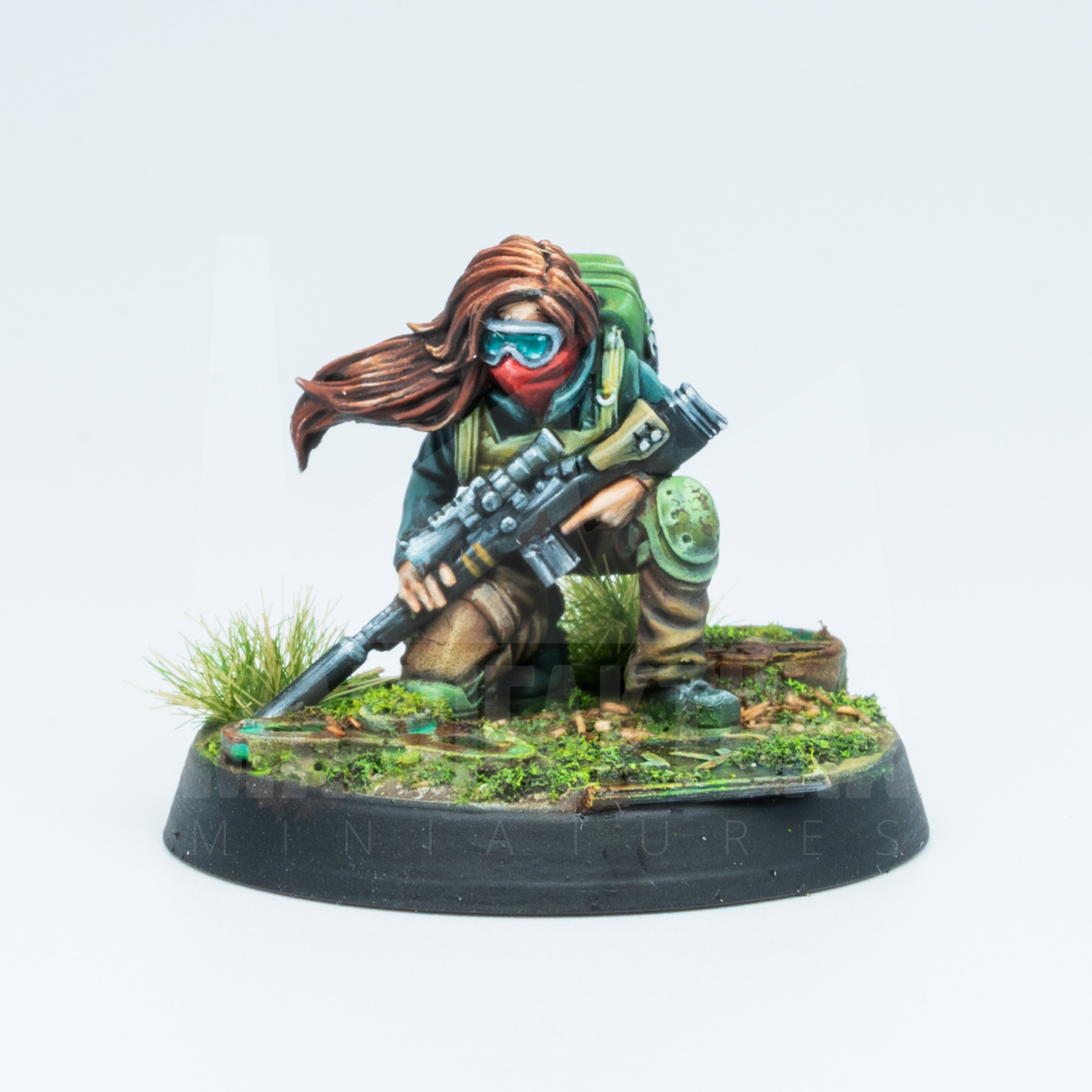 Strife Series 01a Cute Post-apocalyptic Stalker Girl With - Etsy