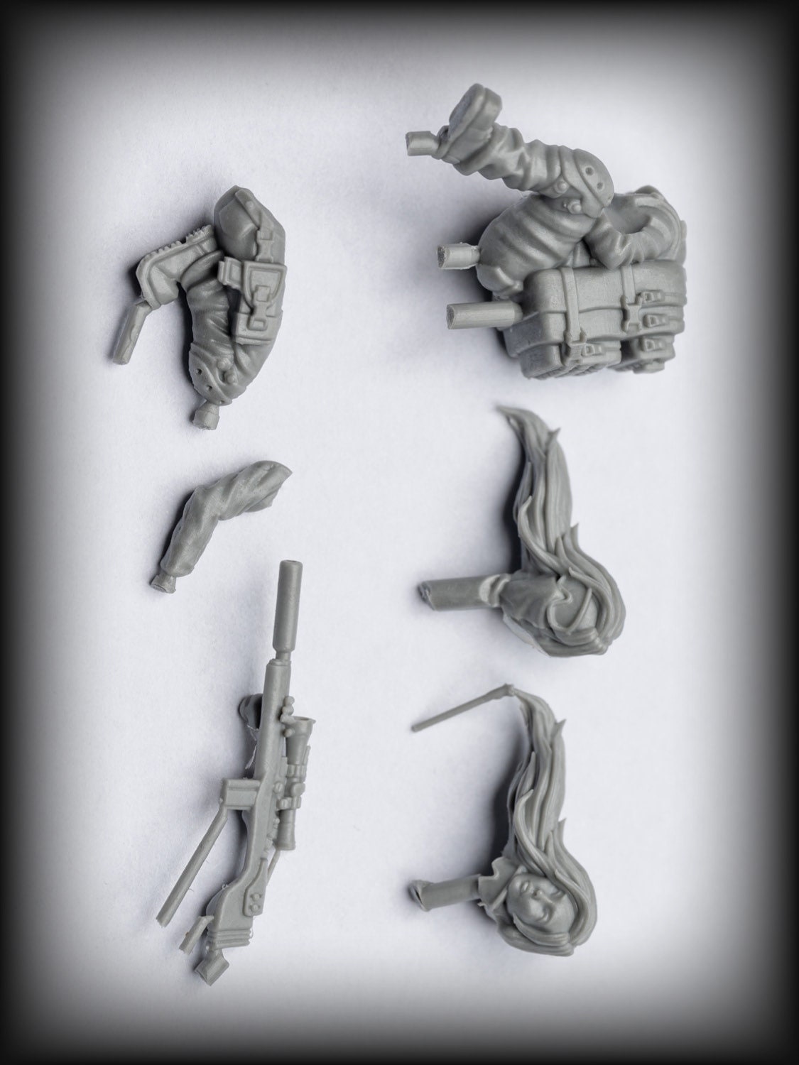 Strife Series 01a Cute Post-apocalyptic Stalker Girl With - Etsy