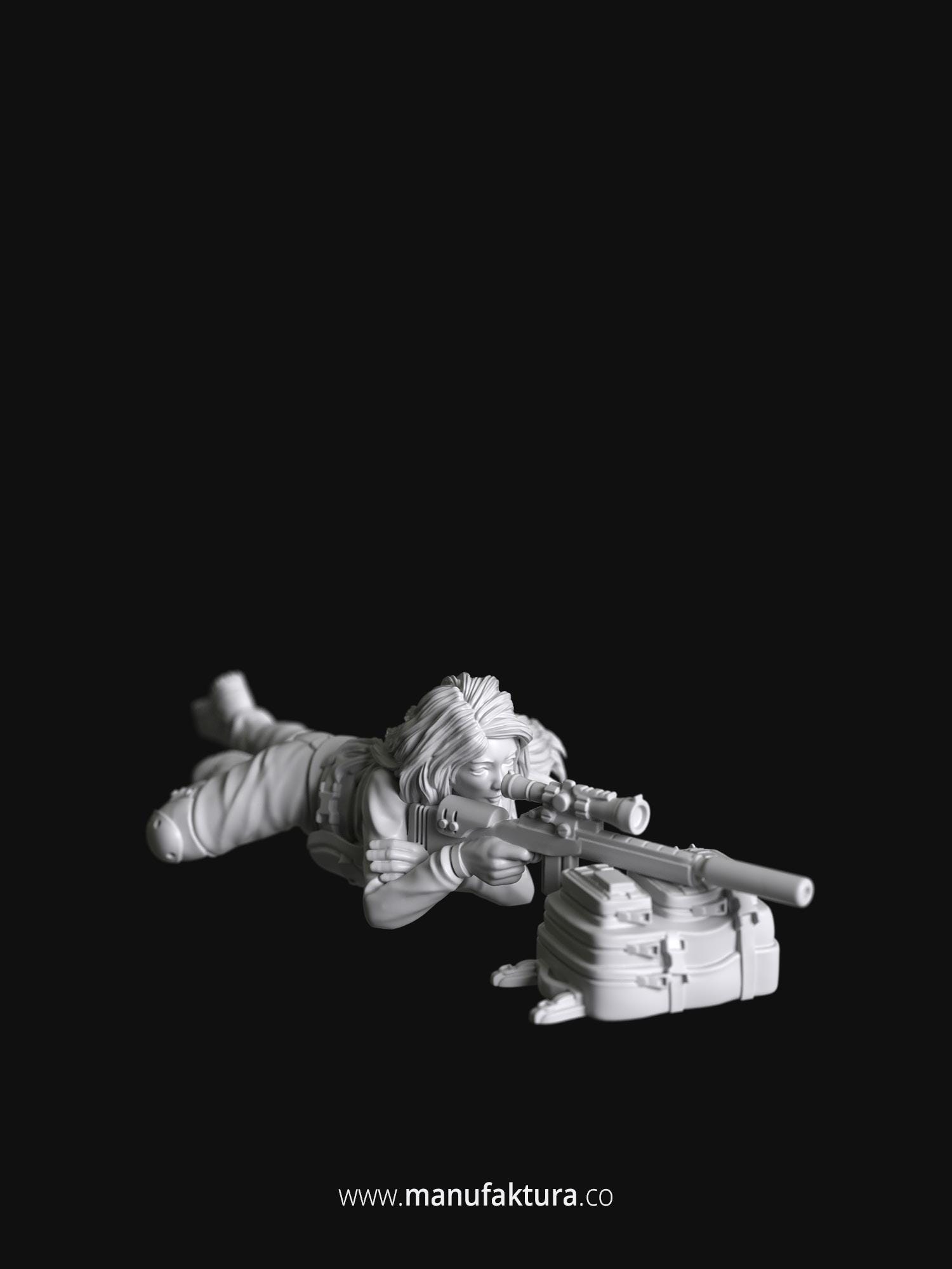Strife Series 01b (face Showing) - Cute Post-apocalyptic Stalker Girl ...