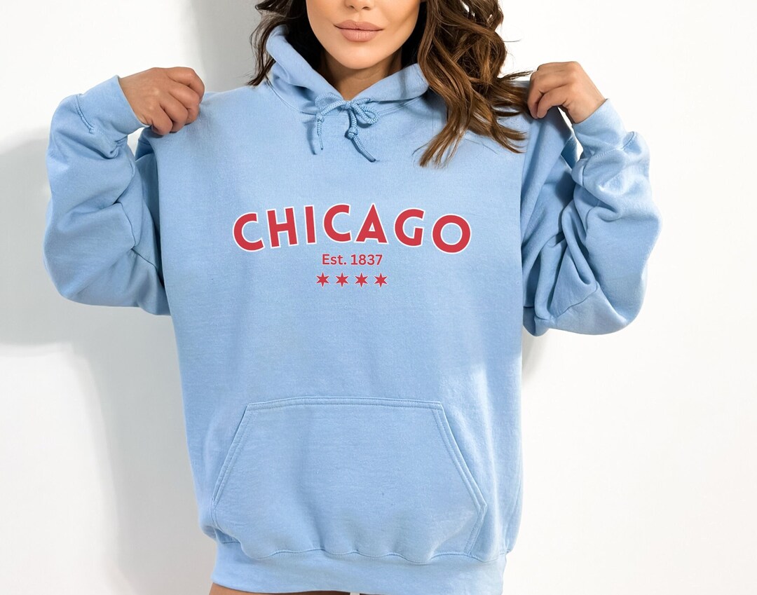 Chicago Hoodie, Unisex, Chicago Gifts, Lakeview, Bucktown, Chi-town ...