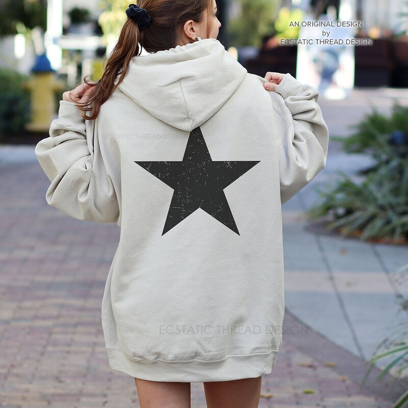 Y2k Star Hoodie - Etsy
