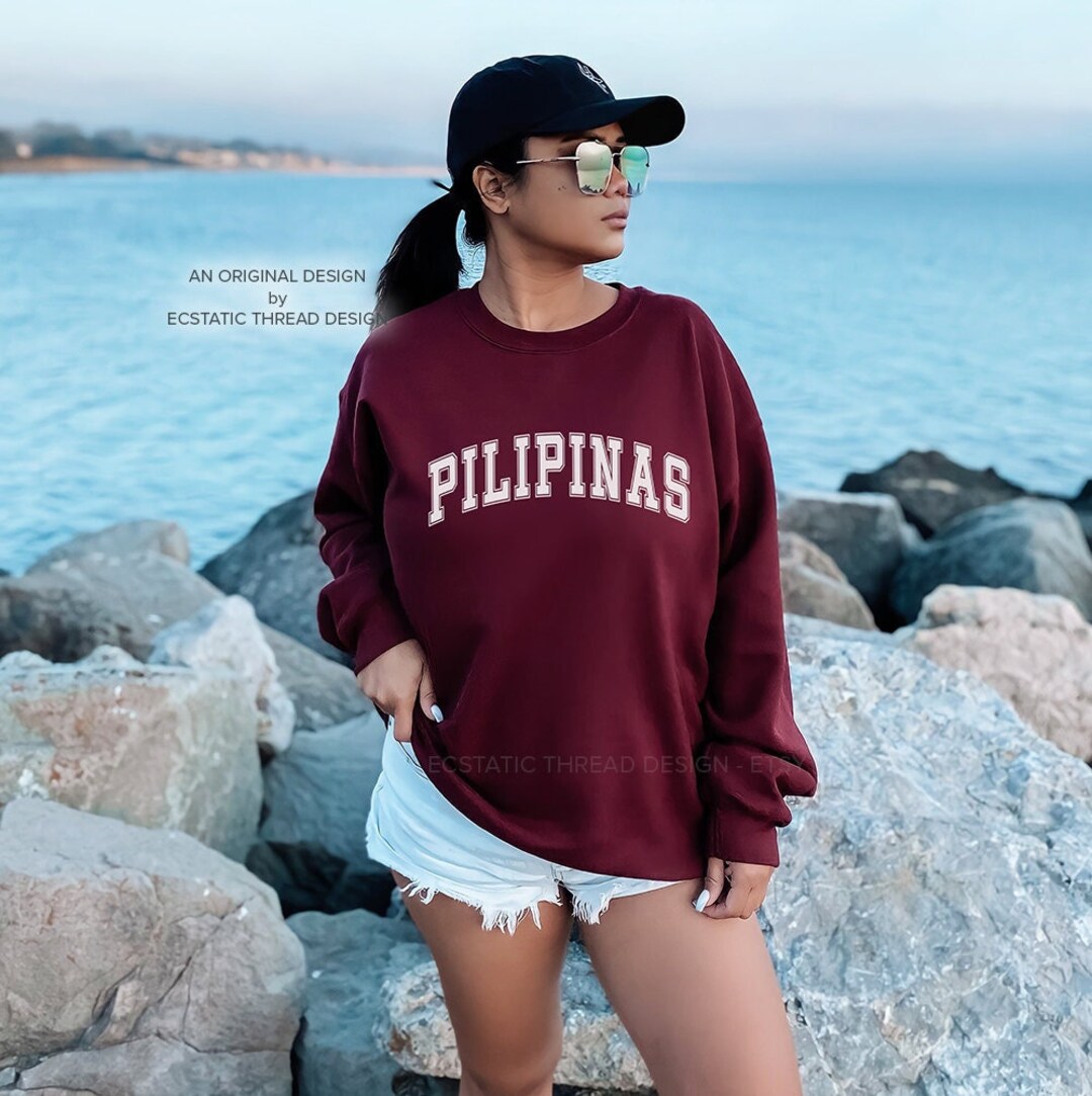 Pilipinas Philippines Sweatshirt, Filipino Sweatshirt, Philippines Gift ...