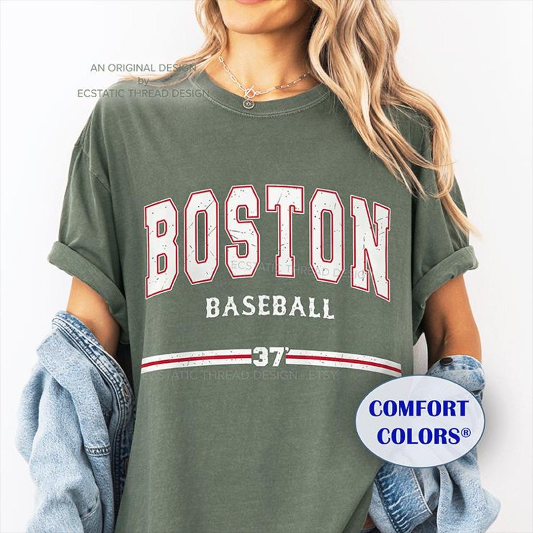 Boston Baseball Green Monster Shirt, Comfort Colors®, Vintage Green ...