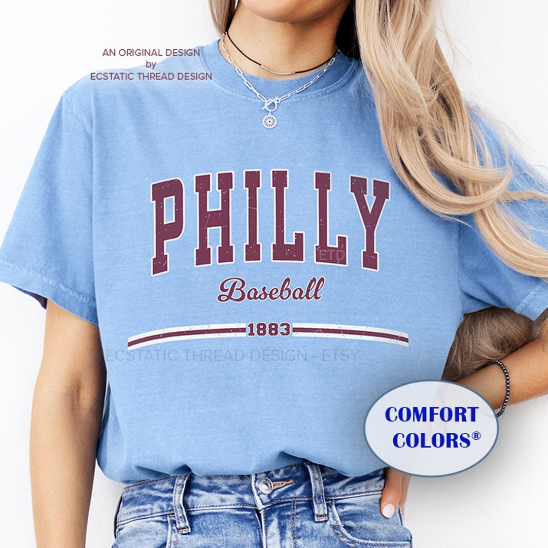 Philly Baseball Shirt, Vintage Philadelphia Baseball Shirt, Baseball ...
