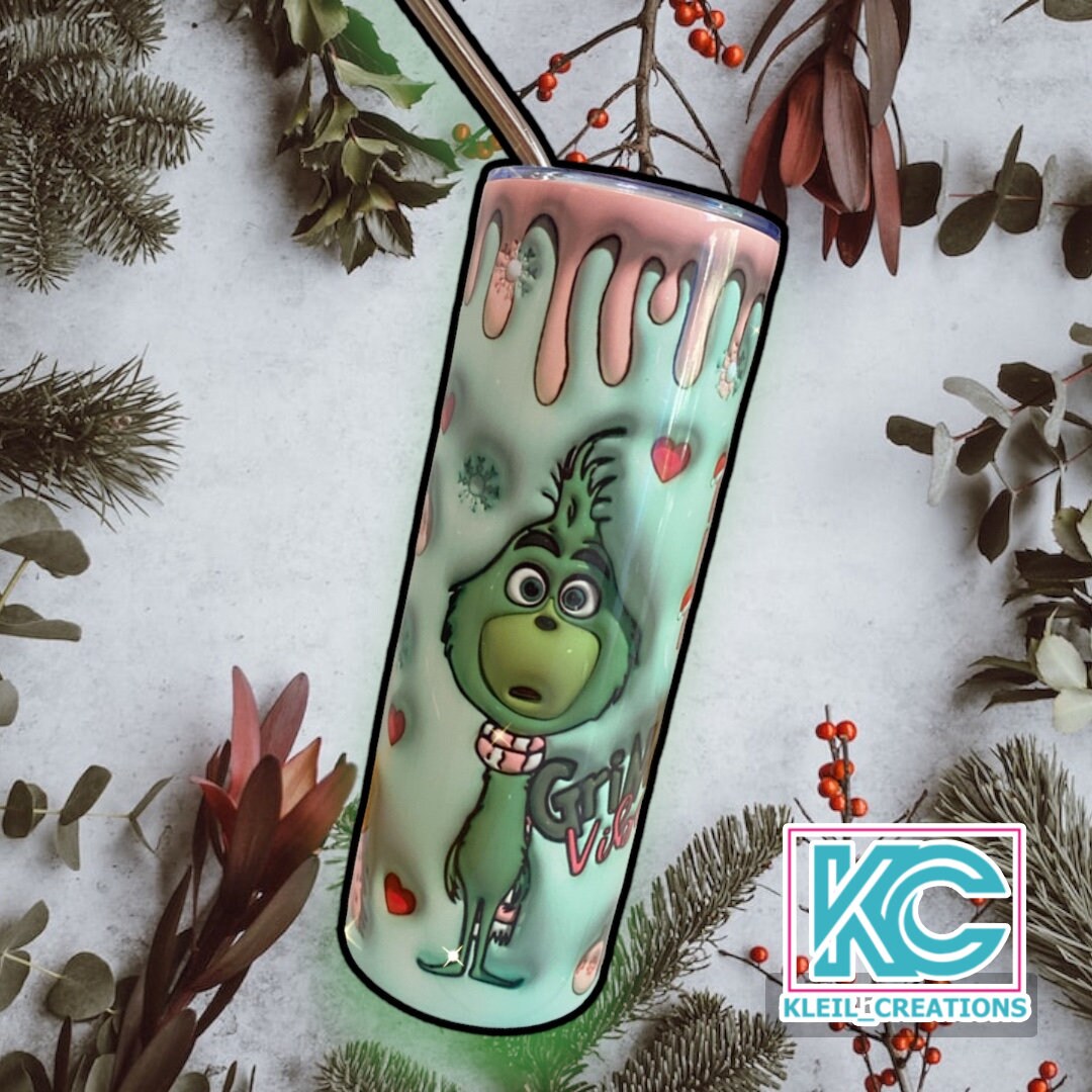 Christmas Grinch |hot and Cold Drinks Tumbler - Etsy