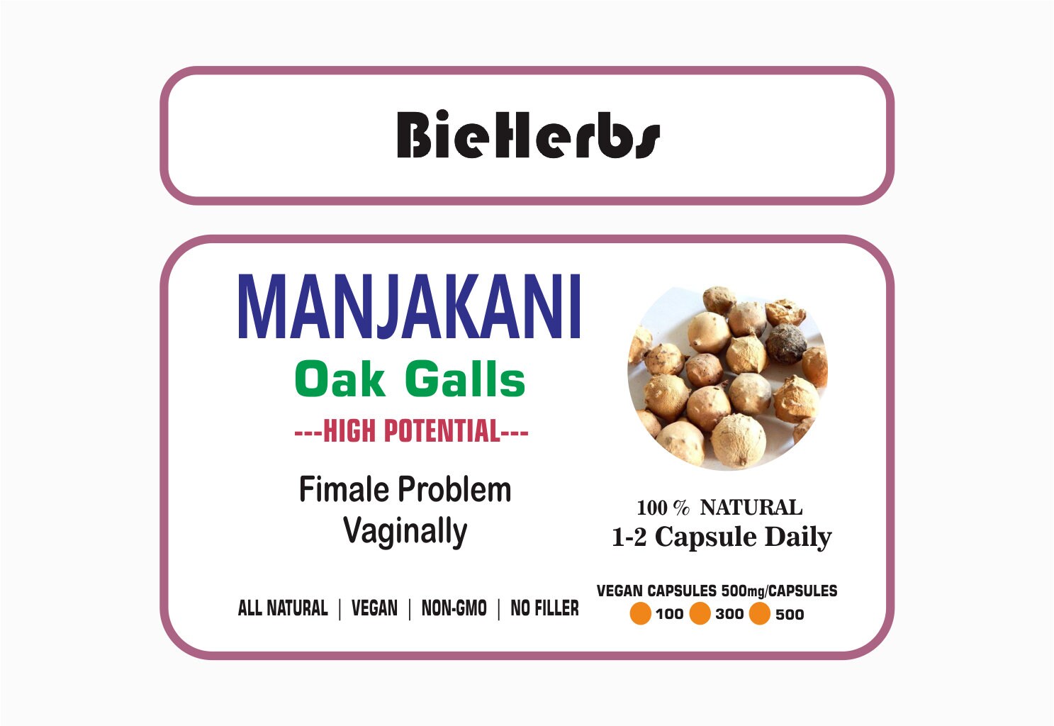 Pure Manjakani Oak Galls Natural Organic Quercus Infectoria Vegan ...