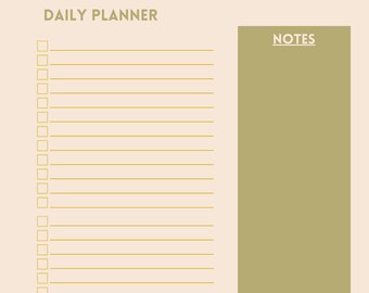 Daily Planner/ Journal With Motivational Words Instant - Etsy