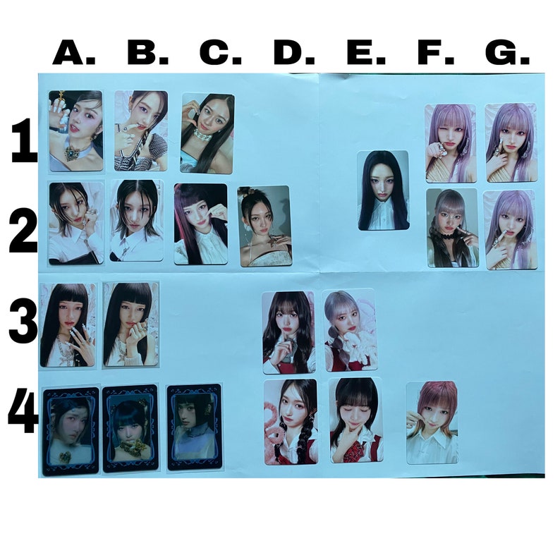 Ive Switch Official Album Inclusions/photocards - Etsy