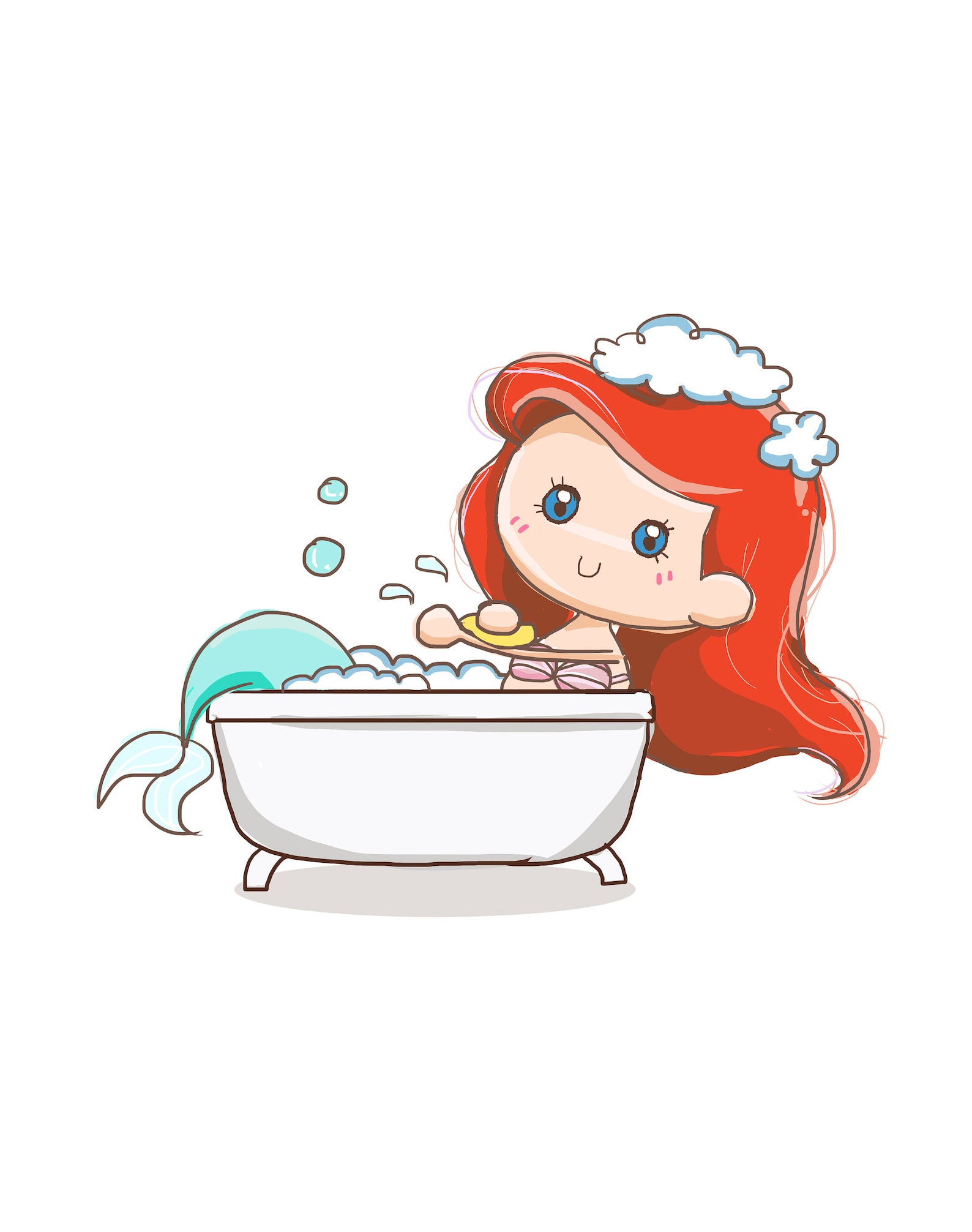 Set of 4 Princess Princesses Kids Bathroom Bedtime Daily Chores Routine ...